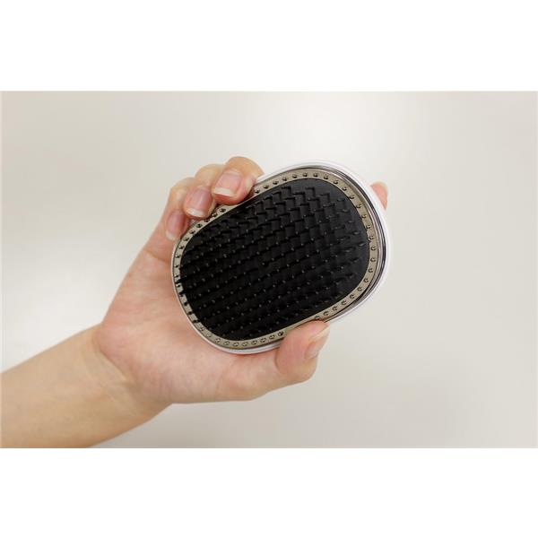 モッズヘア スタイリッシュ ベースアップブラシ【静電気軽減/マグネット付きカバー/64g/ブラック】 MHB-7040-K | ノジマオンライン