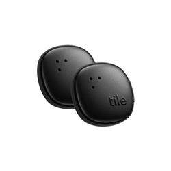 TILE Inc Life360 Tile Sticker (2024) ブラック 2個パック 電池交換不可(最大約3年) RE-63012 ...