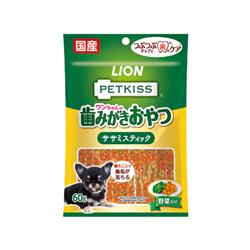ライオンペット PETKISS犬歯みがきササミ野菜入り 60g 101508 | ノジマオンライン